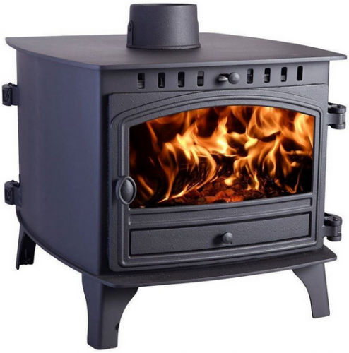 Hunter Herald 8 Double-Sided Double Depth Stove - Bowland Stoves